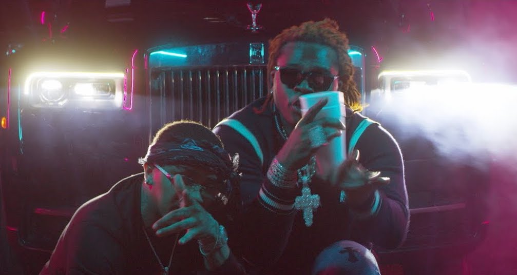 Nechie & Gunna Have A YSL Party In "Stackin It" Video