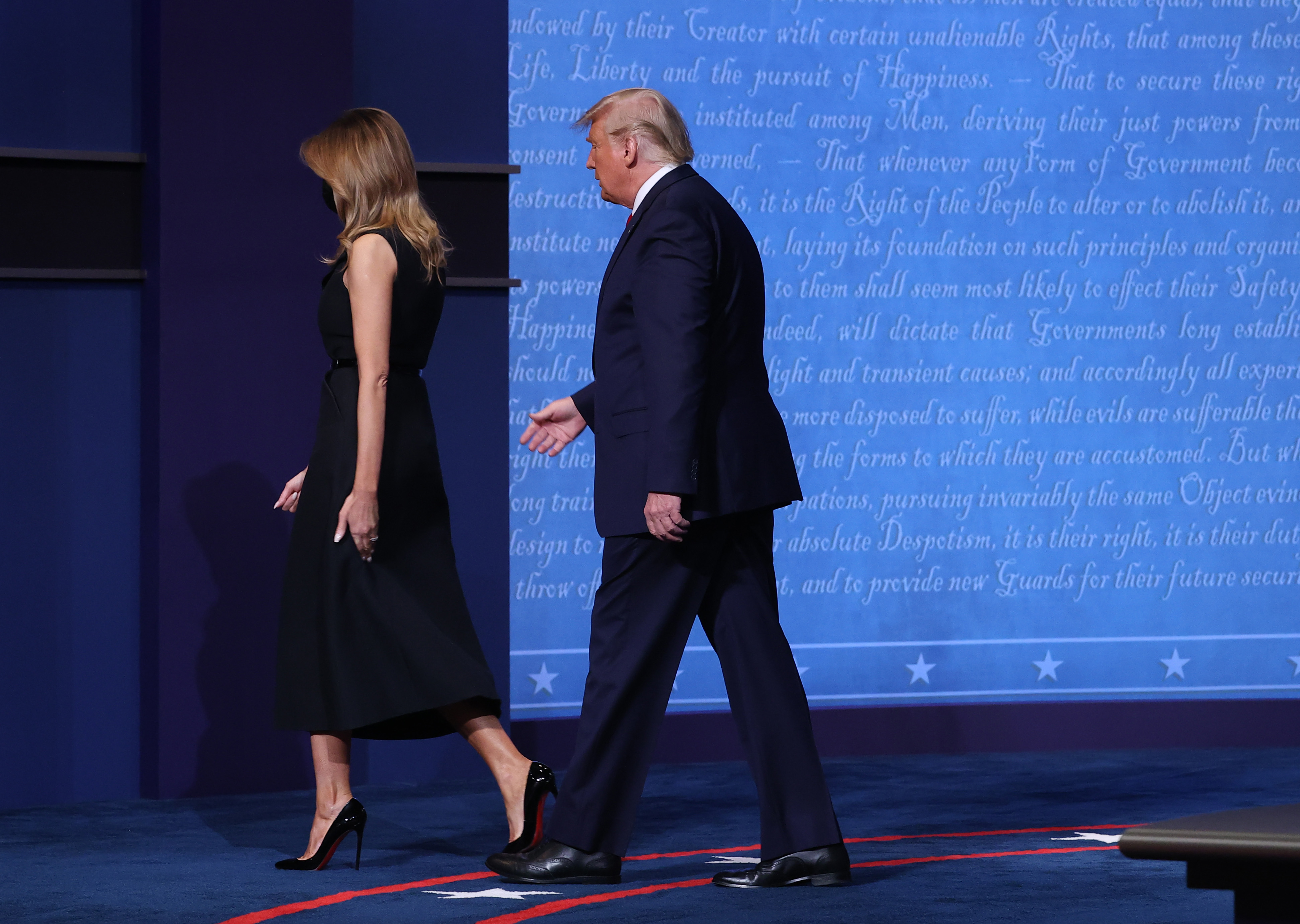 Melania Goes Viral Again For Pulling Hand Away From President Trump ...
