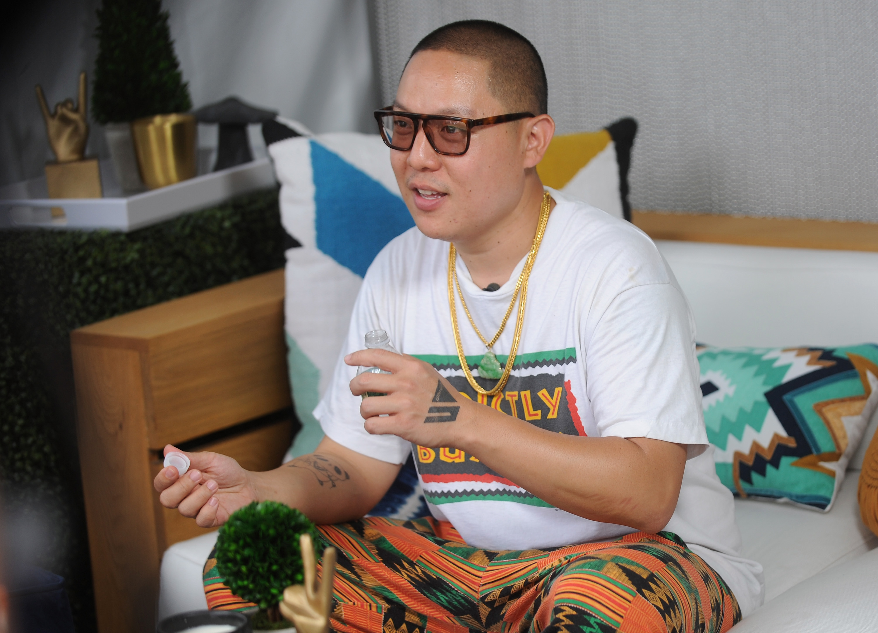 Eddie Huang Returns To "Hot Ones" With Beast Mentality