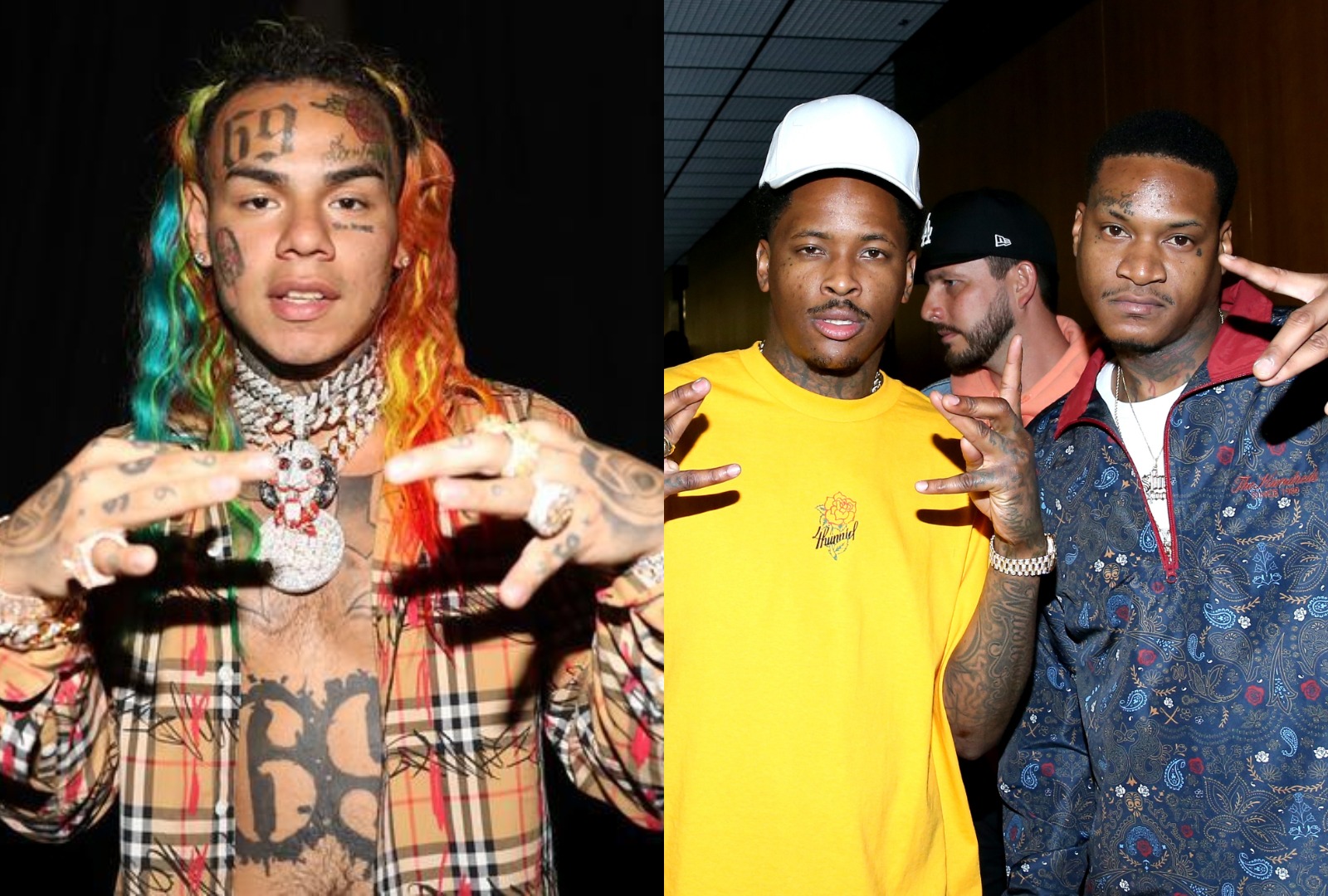 Tekashi 6ix9ine & Slim 400 Fight At Complex Con: Watch