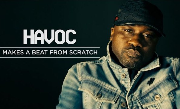 Havoc Makes A Beat From Scratch At HNHH Studio