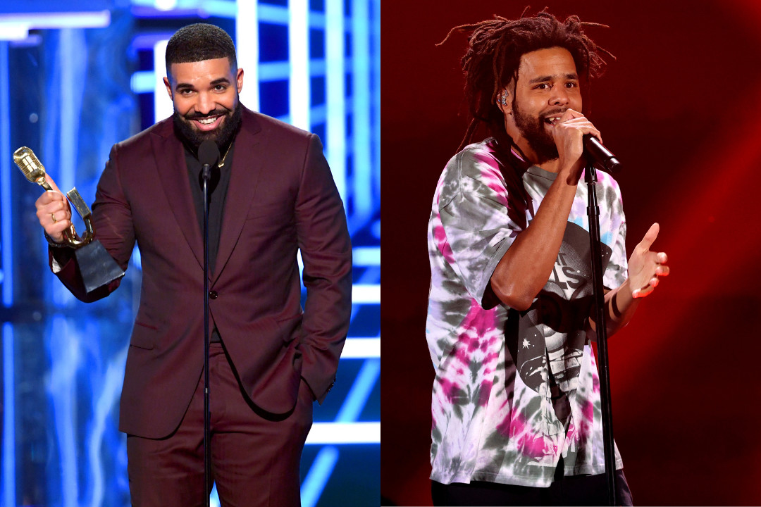 Drake Shares Throwback Photo With J. Cole On IG