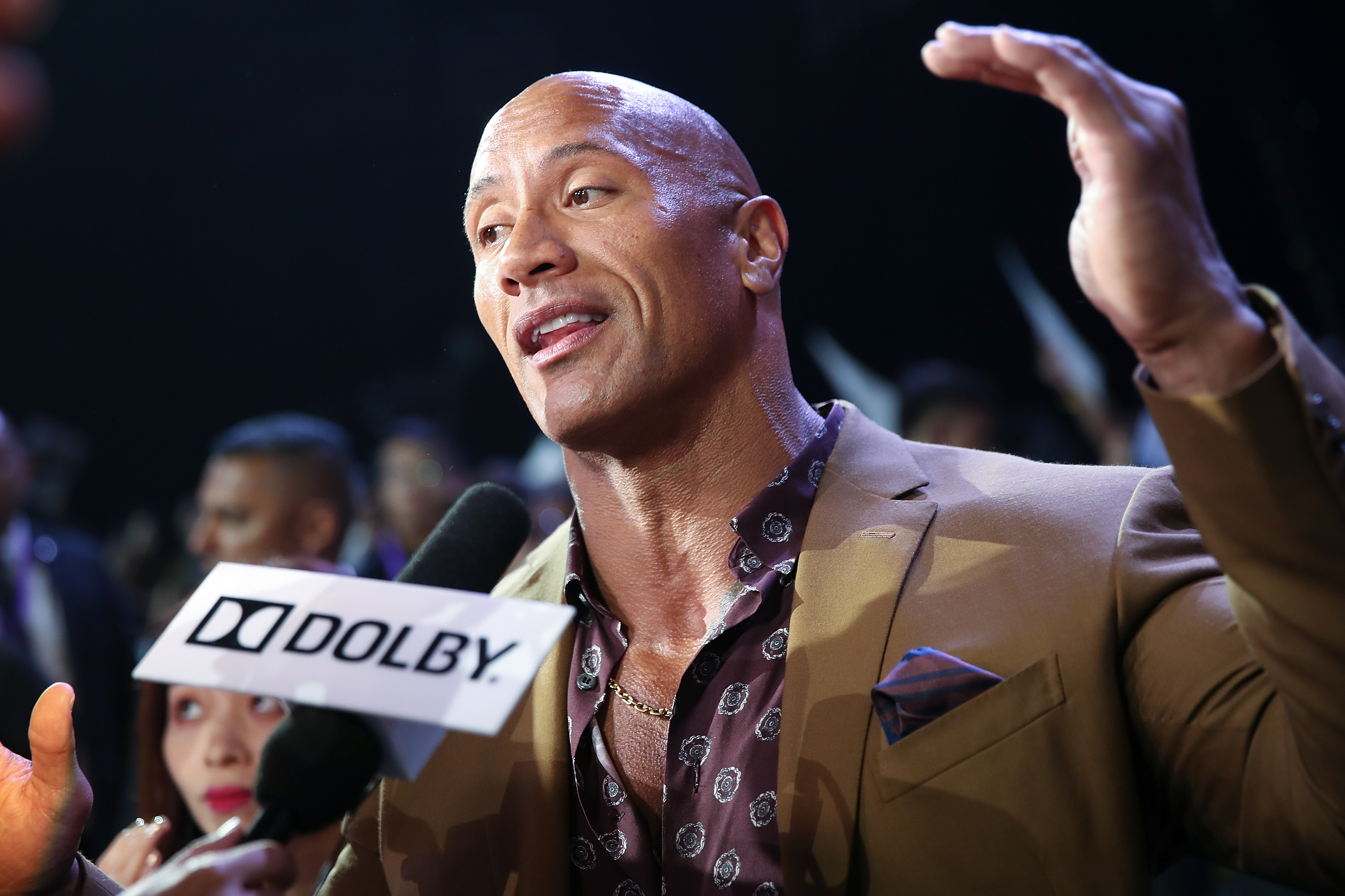 A Photo Of Dwayne "The Rock" Johnson's Hand Has People Talking