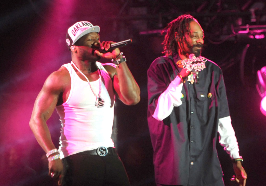 50 Cent Tried To Stop Snoop Dogg From Smoking Weed On "BMF" Set