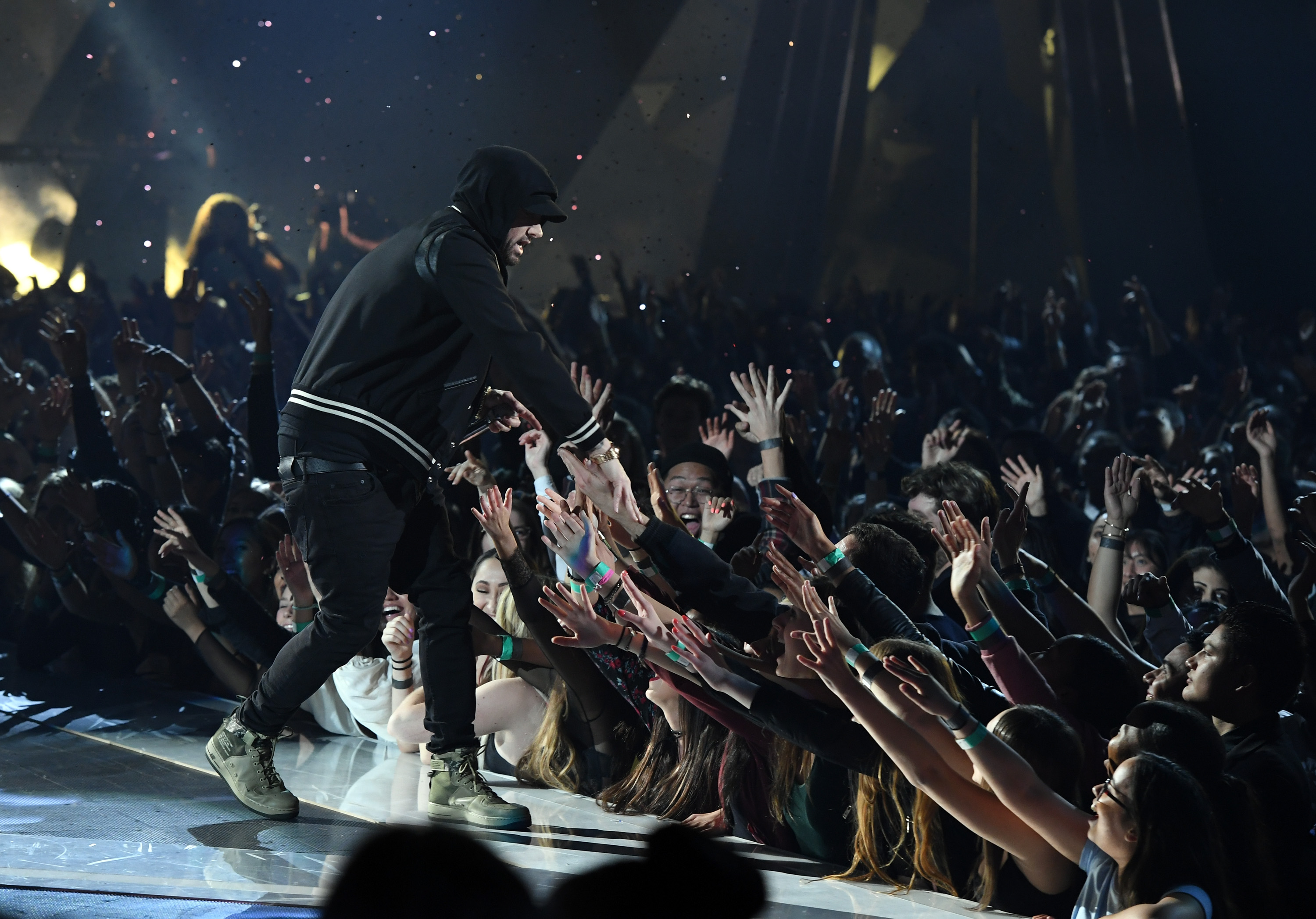Eminem Concert Fans